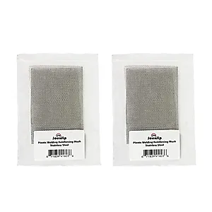 JOUNJIP Reinforcing Stainless Steel Mesh for Bumper Kayak Thermoplastic Repairs - Use with Plastic Welding Kit