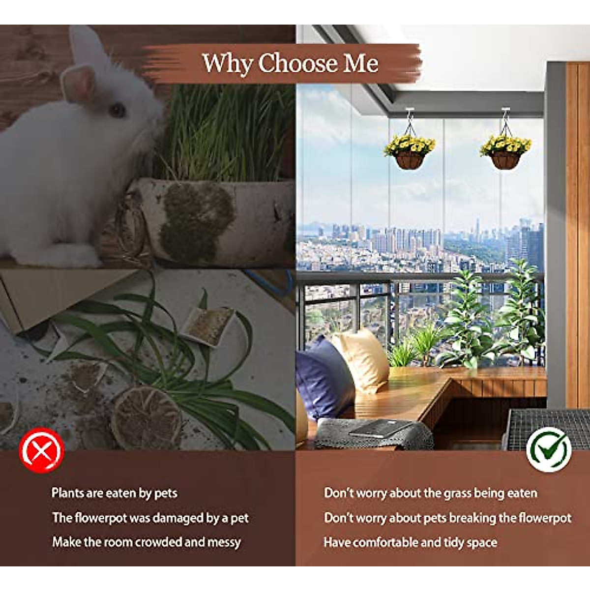 ASZUNE Ceiling Hooks for Hanging Plants - Metal Plant Bracket Iron Wall Mount Lanterns Hangers for Hanging Bird Feeders, Lanterns, Wind Chimes, Planters, Outdoor Decoration Hooks