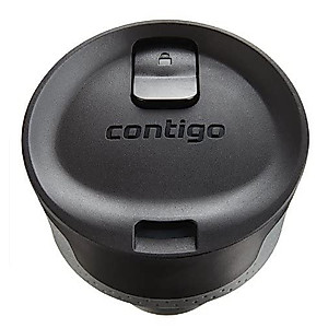 Contigo West Loop Stainless Steel Vacuum-Insulated Travel Mug with Spill-Proof Lid, Keeps Drinks Hot up to 5 Hours and Cold up to 12 Hours, 16oz Steel/Black