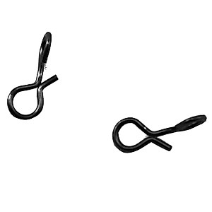 LQ Industrial Fly Fishing Snap 100PCS Stainless Steel No Knot Fast Snaps Quick Lure Change Clips for Flies Jigs Lures Quick Change Snap