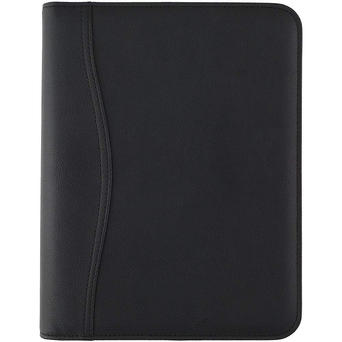 AT-A-GLANCE Textured Faux Leather Undated Starter Set, Desk Size, Black (031-0340-05)