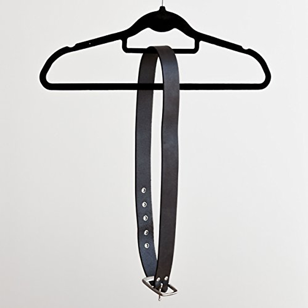 IRIS USA 586950 IRIS Non-Slip Clothes Hanger, Black, Set of 10, 10 Piece