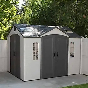 Dual Entry Storage Shed, 8' X 10'