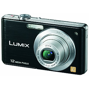 Panasonic Lumix DMC-FS15 12MP Digital Camera with 5x MEGA Optical Image Stabilized Zoom and 2.7 inch LCD (Black)
