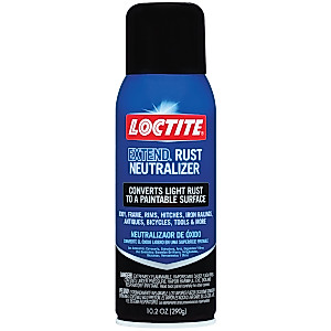 Loctite 633877 Extend Rust Neutralizer Aerosol Can, 10.25 Fl Oz (Pack of 1), Light Gray