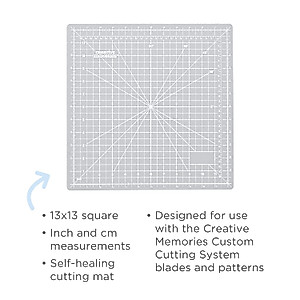 13x13 Custom Cutting System Mat Self Healing by Creative Memories
