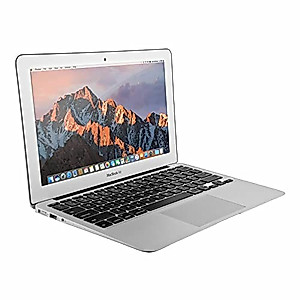 2015 Apple MacBook Air with 2.2GHz Intel Core i7 (11-inch, 8GB RAM 256GB SSD) Silver (Renewed)