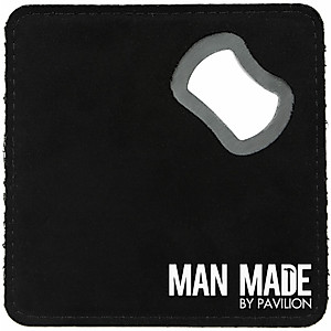 The Man The Myth The Legend - 4 Inch Stainless Steel Bottle Opener Coaster