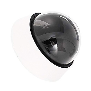 Dahszhi Dome Designed Plastic CCTV CCD Security Camera Cover Black+White
