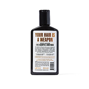 Duke Cannon News Anchor Thick 2-in-1 Hair Wash (Cedar),10 Ounces