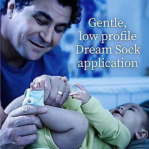 Owlet Dream Sock - Smart Baby Monitor - Foot Sensor to Track Heartbeat and Oxygen O2 Levels in Infants and Babies - Notifications for Night Wakings, Movement and Sleep State - Mint