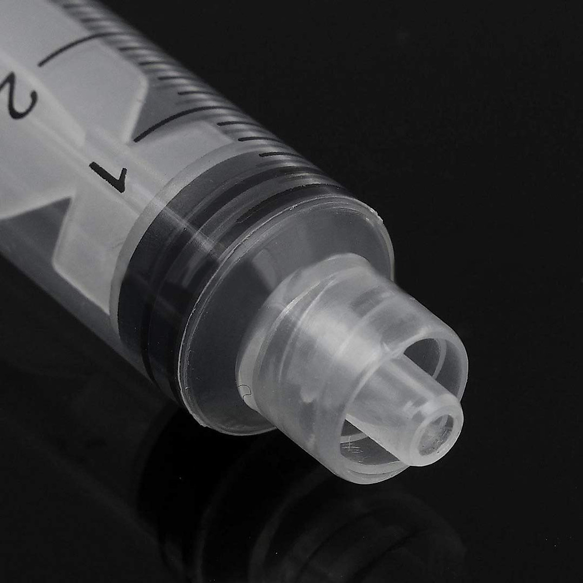 5 Pack 5ml Syringes 1.5'' Blunt Tip Needle Storage Caps - Glue Applicator, Oil Dispensing