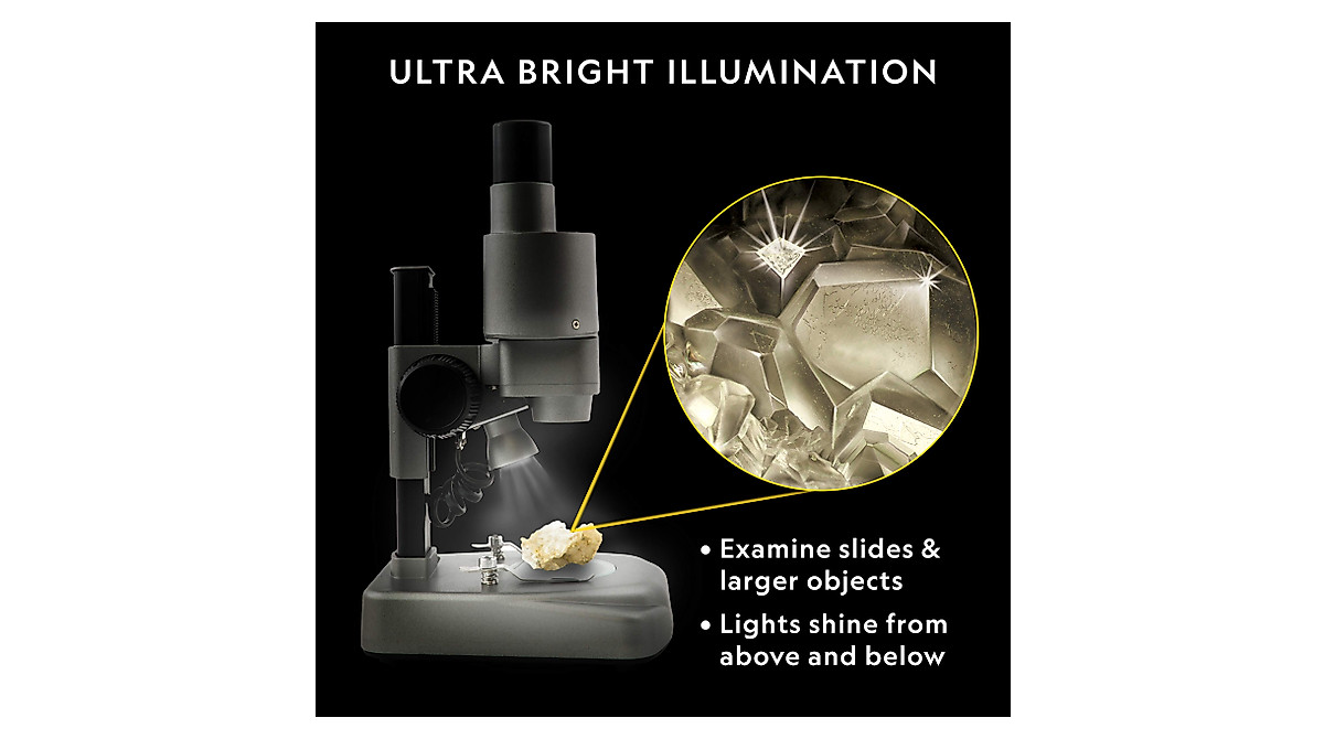 NATIONAL GEOGRAPHIC Kids Microscope Kit - Explore Science