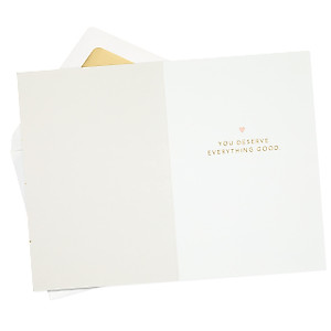 Hallmark Signature Birthday Card for Husband, Wife, Boyfriend, Girlfriend (One I Love) (5RZH2202)