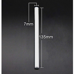 Briskyloom Humidifier Sticks Cotton Filter Sticks Refill Sticks Filter Replacement Wicks for Portable Personal USB Powered Humidifier 7x135mm (10pcs)