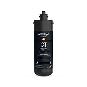 Waterdrop WD-10CT Under Sink Water Filter, Replacement for Waterdrop TSA & TSB 3-stage Under Sink Water Filter System