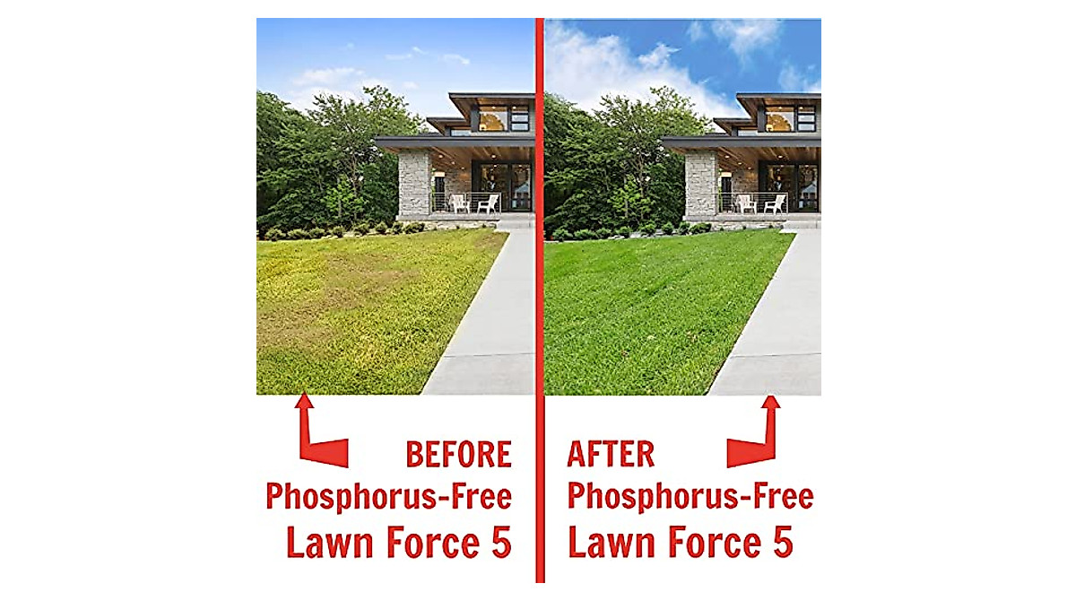 Lawn Force 5: 5-in-1 Liquid Lawn Fertilizer & Aerator | Pet-Safe