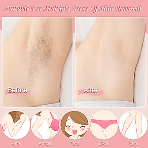 8 Pcs Hair Waxing Removal Beauty Tools Kit Include Hair Wax Cleansing Spatulas Waxing Applicator Silicone Stir Sticks Large Area Hard Wax Sticks Silicone Scraper for Hair Removal Waxing Beauty Makeup