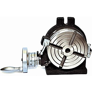 Rotary Table 6" H&V + Steel Dividing Plates - Milling Indexing Kit With Manual