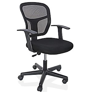 JTSQ Ergonomic Executive Mesh Chair Swivel Mid Back Gaming Chair Office Chair Desk Chair Computer Chair Home Office Desk Chairs Gamer Chair Office Chairs Rolling Chair