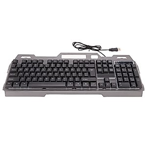 Acogedor Gaming Keyboard and Mouse Combo, Colorful RGB Lighting 104 Keys USB Wired Mechanical Feeling Keyboard Wired Gaming Mice for 7 8 10