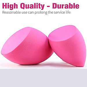 Foonbe 3Pcs Soft Makeup Sponges Set for Liquid Foundation, Cream, and Powder | Latex Free Blender Beauty Sponge | Durable Foundation Puff | Dry & Wet Use Make up Sponges for Face, Beauty Gift Set