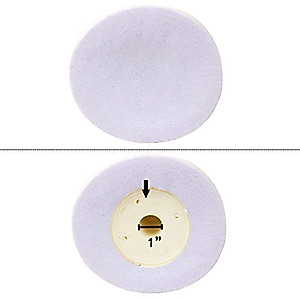 A1 Pacific Mannequin Wig Head Shoulder Female Male Bust Display Hair Hat Mask AB-W (Matte White)