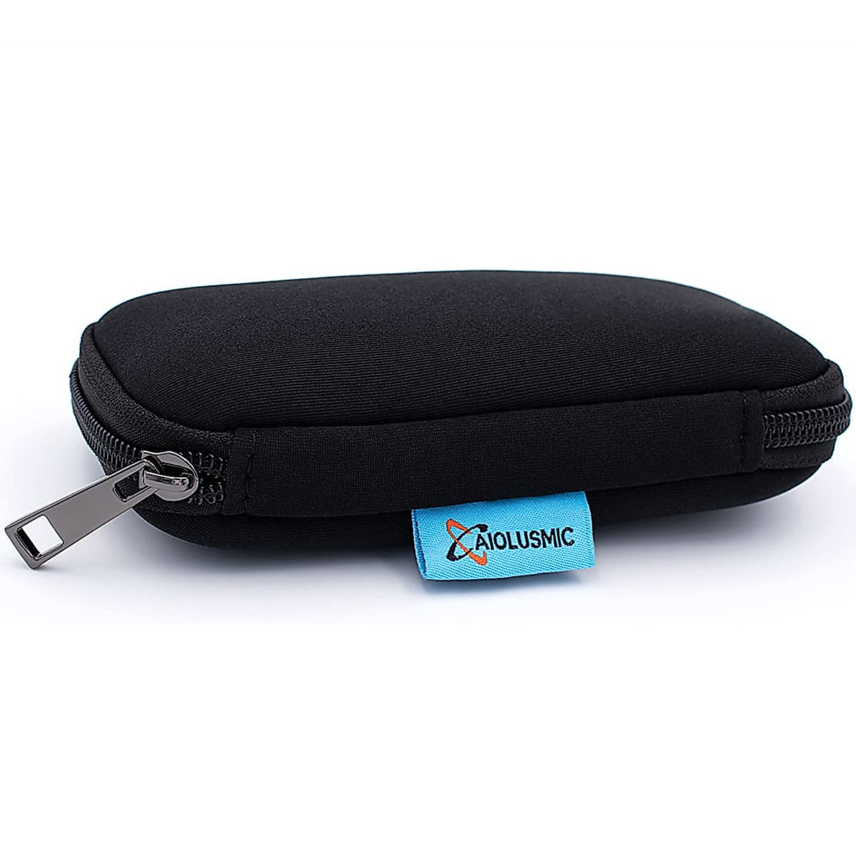 Flash Drive Case, USB Holder Portable Carrying Case Electronic Accessories Organizer Storage Bag for Memory Stick,Yubikey,Security Key,Jump Drive 10 Slots Black (Case Only)