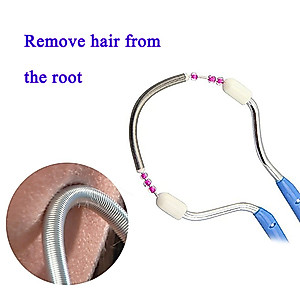 Facial Hair Removal, FINDTICI Face Epilator tool for Women, Works Well on Fine, Downy Hair on the Upper Lip, Chin, Cheeks and Sideburns