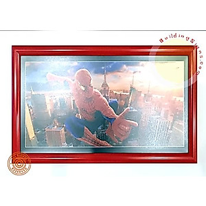 RED Poster Frame 10x20 Inches, snap frame, Outdoor Poster Display Unit (Aluminium)
