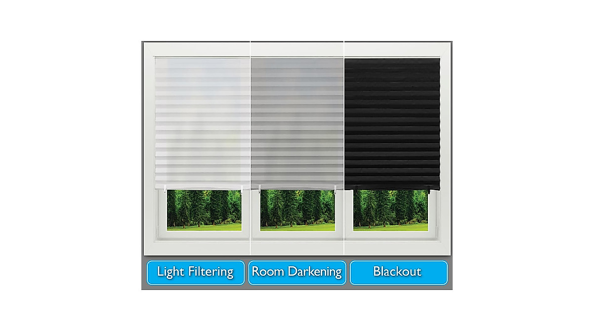 Redi Shade No Tools Blackout Shades – Easy Window Coverings