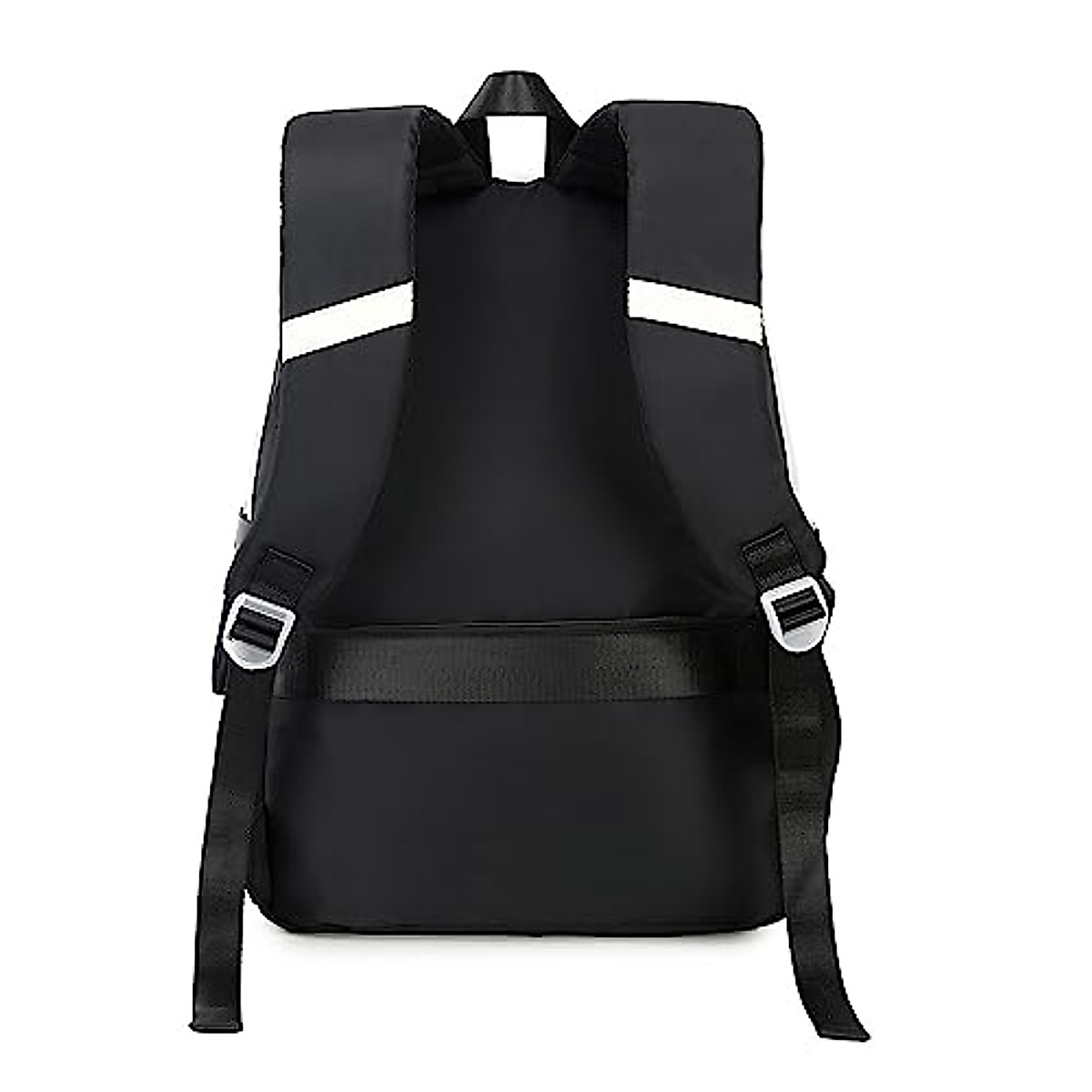 Jaygulf Waterproof Women Laptop Backpack Set Casual Girls Daypack Set Black