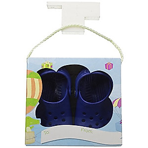 Crocs Unisex-Baby Classic Littles Clogs |Baby Shoes, Cerulean Blue, 2-3 Infant