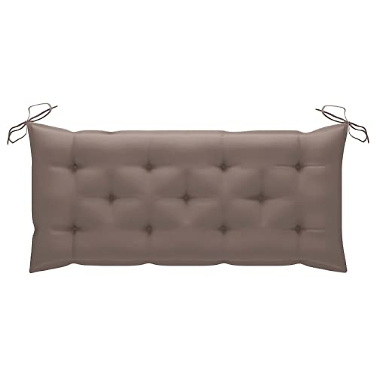 Tidyard Swing Chair Cushion Soft Fabric Garden Hammock Cushion Outdoor Bench Chair Soft Seat and Back Cushion Taupe 47.2 x 19.7 Inches (L x W)
