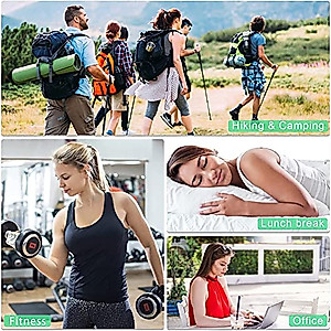 Mini Portable Fan Mini Hanging Neck Fan Quiet Personal Fan Handheld Fan for Home Office or Travel(Pink)