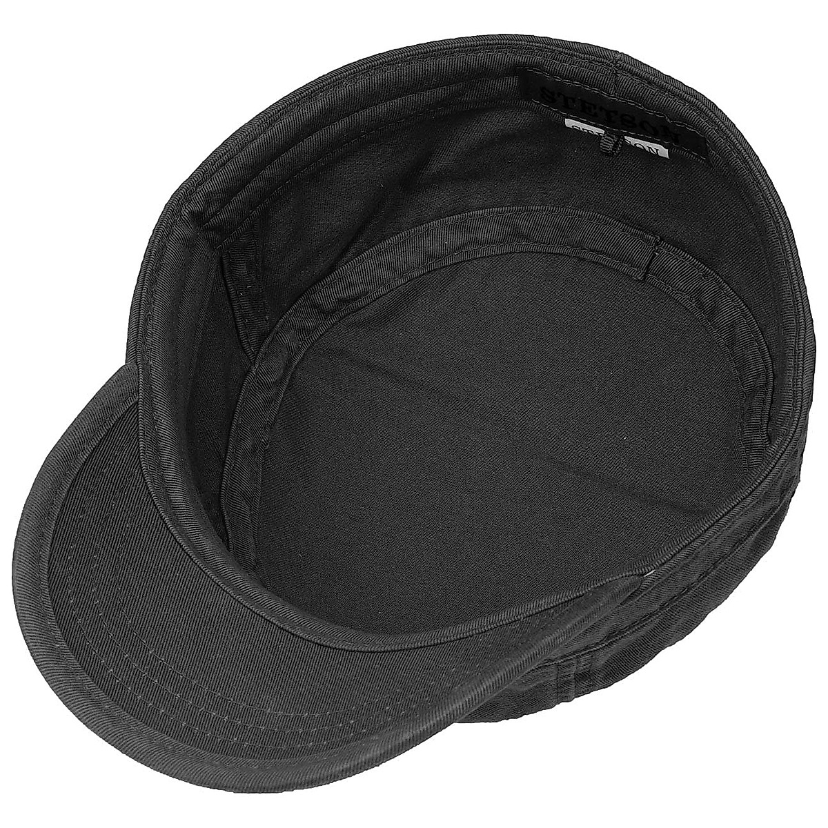 Stetson Gosper Army Cap Women/Men black 7 1/2-7 5/8