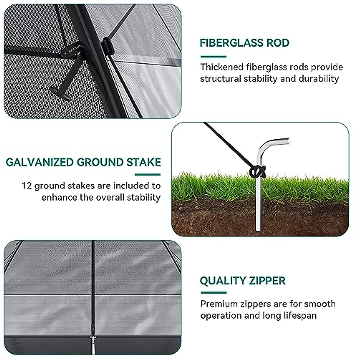 YITAHOME 12x9FT Pond Net Pond Cover Dome Balcony Koi Ponds Covers with 3 Zipper Doors and Storage Bags, Fish Pond Leaf Netting Cover Dome Net