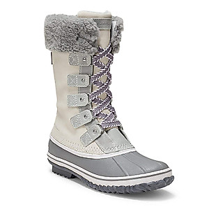 Eddie Bauer Women's Hunt Pac Deluxe Boot, Snow, 8