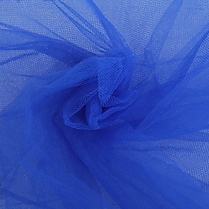 Threadart Premium Soft Tulle Mega Roll - 6 x 100 Yards (300ft) Fabric - for Wedding, Parties, Costumes, and Decoration - Royal Blue