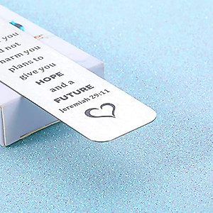 Inspirational Religious Gifts for Women Men Birthday Graduation Gifts for Her Him End of Year Student Gifts from Teacher Christian Gifts for Women Men Class of 2023 Graduates Gift Bookmark for Him Her