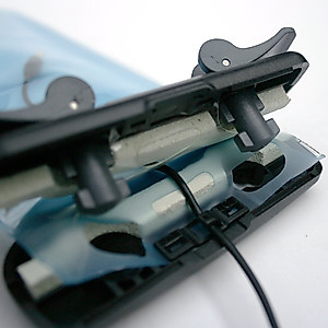 Aquapac Waterproof Radio Microphone Case Small, 5 Year Warranty, Made in the UK, Professional Sound Engineer, Wired Specialist Electronic Devices