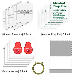 MP-MALL 6 Pack Screen Protector Designed for Apple Watch 40mm Series 6 5 4 and Apple Watch SE 40mm Flexible TPU Film Bubble-Free for iWatch 4 5 6 SE 40mm