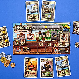Capstone Games: Maracaibo, Big Box Strategy Board Game, Unique Story Mode Feature, A Nondestructive Legacy-Like Experience, 1 to 4 Players, Ages 12 and Up