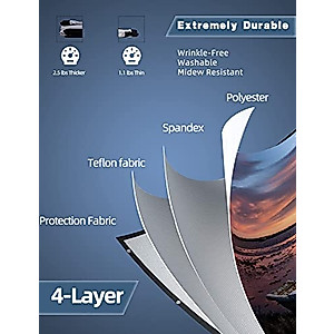 Mini WiFi Projector with 100 inch Screen Portable