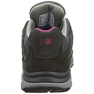 Karrimor Women's Walking Low Rise Hiking Boots, Black C Pink, 9.5