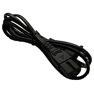 UpBright 2-Prong AC IN Power Cord Lead Compatible with FoodSaver VS1100 Series Model VS1110 VS1120 VS1130 Space Saving Food Vacuum Sealer Automatic Food Saver Machine 2-Pin Charging Charger Cable Plug