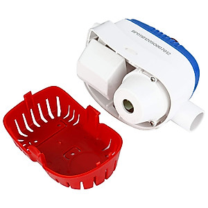 Amarine-made 12v 1100gph Auto Boat Bilge Pump Automatic Submersible Boat Bilge Water Pump (A: 1100gph Auto pump)