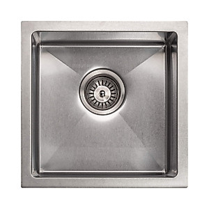 ZLINE 15" Boreal Undermount Single Bowl Scratch Resistant Stainless Steel Bar Kitchen Sink (SUS-15S)