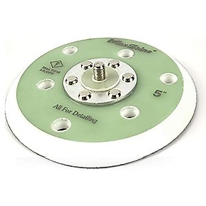 Maxshine 5” Hook and Loop Dual Action Backing Plate – For Dual Action Polishers with 5/16” diameter thread including High-Speed 6500 RPM M8S V2 , Supports up to 10000 OPM DA Polishers