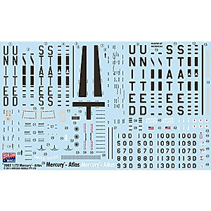 Horizon Models 1/72nd Scale Mercury™-Atlas Plastic Model Kit